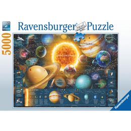 Ravensburger Puzzle "Planetensystem", 5000 Teile, mehrfarbig