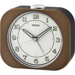 Seiko Nachttischwecker, braun