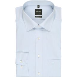 OLYMP Hemd, Kent-Kragen, für Herren, blau, 40