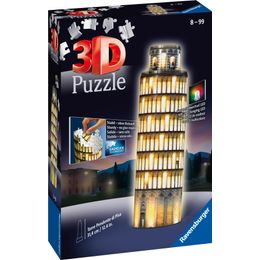 Ravensburger 3D-Puzzle "Pisa bei Nacht", Night Edition, LEDs, 216 Teile