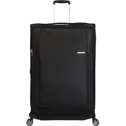 Samsonite 4-Rollen-Trolley "D'Lite Spinner", Reißverschlussfach, Innenfächer, Packriemen, TSA-Zahlenschloss, 145 l, 83 cm, schwarz