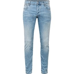 G-Star Raw Jeanshose, Slim Fit, Baumwollmix, Five-Pocket, Label, für Herren, blau, 29/30