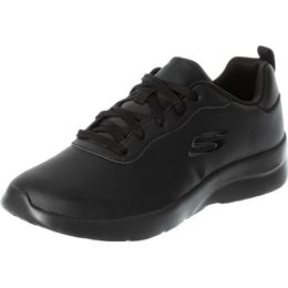 Skechers® Sneaker, Lederoptik, für Damen, schwarz, 38