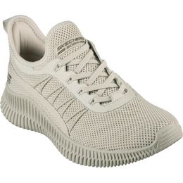 Skechers® Bobs Geo Sneaker, Textil, Schnürung, für Damen, beige, 39