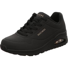Skechers® Uno Sneaker "Stand on Air", dämpfend, Weite G, für Damen, schwarz, 41