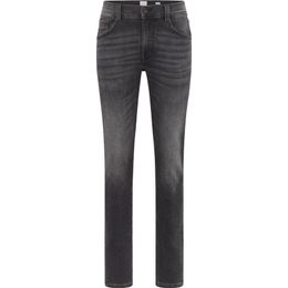 Mustang® Jeanshose, Waschung, Slim-Fit, für Herren, schwarz, 34/34