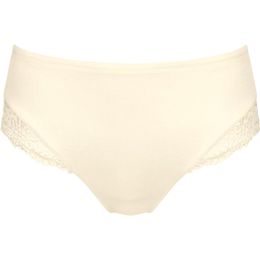 Triumph Ladyform Soft Maxislip, florale Spitze, für Damen, gelb, 40