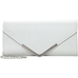 Tamaris Clutch "Amalia", Kunstleder, Tragekette, für Damen, weiß