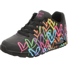 Skechers® Sneaker "JGoldcrown: Uno - Highlight Love", Luftkissendämpfung, für Damen, schwarz, 38