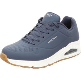 Skechers® Uno Sneaker "Stand on Air", Schnürung, atmungsaktiv, für Herren, blau, 45