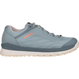 Lowa Malta GTX Trekkingschuhe, Veloursleder, GORE-TEX Futter, für Damen, blau, 40