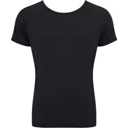 Sloggi Ever Soft Unterhemd, Slim-Fit, Kurzarm, für Herren, schwarz, XL