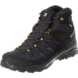 Salomon Wanderschuhe "Daintree Mid GTX", wasserdicht, atmungsaktiv, für Herren, blau, 44