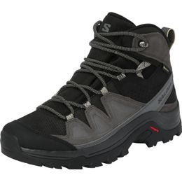 Salomon Wanderschuhe "Quest Rove GTX", wasserdicht, strapazierfähig, für Damen, schwarz, 38 2/3