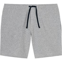 Schiesser Mix+Relax Shorts, Eingriff, Baumwolle, Single Jersey, für Herren, grau, 56