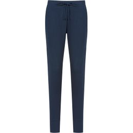 Mey Tessie Loungewear-Hose, Tunnelzug, für Damen, blau, S