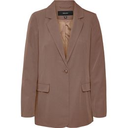 Véro Moda VERO MODA® Blazer, Reverskragen, uni, für Damen, braun, 38