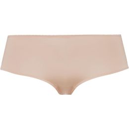 Hanro Satin Deluxe Midislip, Bordüre, für Damen, beige, L