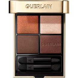 Guerlain Ombres G Lidschatten-palette Mit 4 Farben, Augen Make-up, lidschatten, Puder, braun (UNDRESSED BROWN), natürlich/langanhaltend, Deckkraft: Mittel bis Hoch,