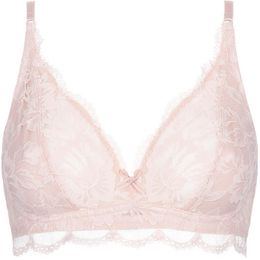 Mey Amazing Bralette, schmale Träger, Spitzenapplikation, für Damen, rosa, 85B