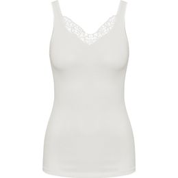 Mey Êlegance Unterhemd, breite Träger, Spitze, für Damen, weiß, 38