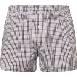 Hanro Fancy Woven Boxershorts, Gummibund, für Herren, grau, S