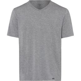 Hanro Casual T-Shirt, V-Ausschnitt, für Herren, grau, XXL