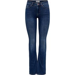 Only® Jeans, Mid Waist, Bootcut, für Damen, blau, XS/32