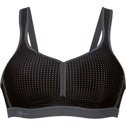 Anita Performance Sport-BH, verstellbar, für Damen, schwarz, 75F