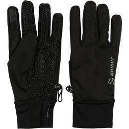 Ziener Multisport Handschuhe, uni, Touch-Funktion, für Herren, schwarz, 8