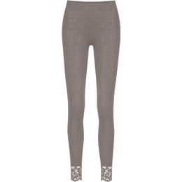 Mey Pants, langes Bein, Komfortbund, Spitze, für Damen, grau, 44/46