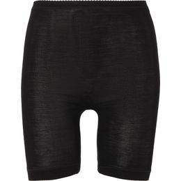 Mey Pants, flacher Bund, längeres Bein, Wolle, Seide, für Damen, schwarz, 42