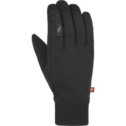 Reusch Handschuhe, Logo-Detail, Softshell, schwarz, 10