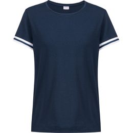 Mey Tessie T-Shirt, Rundhals, für Damen, blau, S