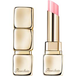 Guerlain Kisskiss Bee Glow, Lippen Make-up, lippenstifte, Fest, rosa (258 ROSE GLOW), schimmernd, Deckkraft: Leicht,