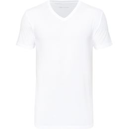 Mey T-Shirt, uni, für Herren, weiß, 7