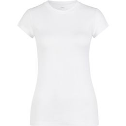Mey Cotton Pure Unterhemd, Kurzarm, Rundhals-Ausschnitt, für Damen, weiß, 36