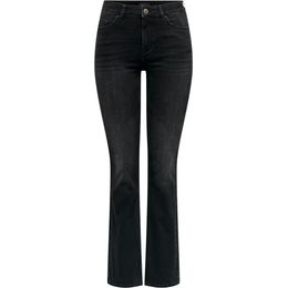 Only® Jeans, Bootcut Fit, 5-Pocket-Style, für Damen, schwarz, XS/32