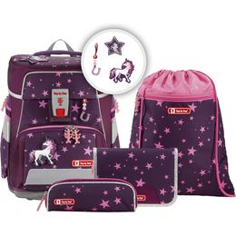 Step By Step® Schulranzen-Set "Space Unicorn", 5-teilig, lila