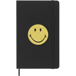 Moleskine® Notizbuch "Smiley", DIN A5, schwarz