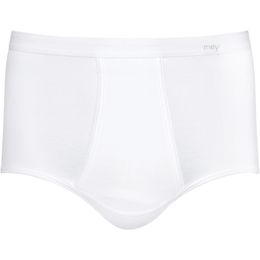 Mey Slip, elastischer Gummibund, uni, für Herren, weiß, 5