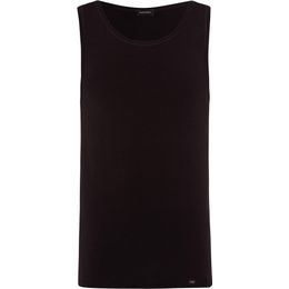 Hanro Tank Top, Rundhals, für Herren, schwarz, S