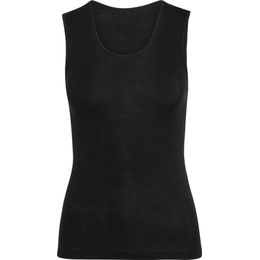Mey Exquisite Unterhemd, Rundhals, breite Träger, für Damen, schwarz, 38