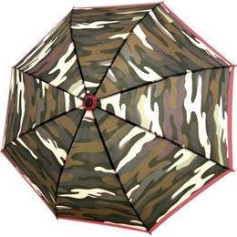 Doppler® Regenschirm, Camouflage, für Damen, grün