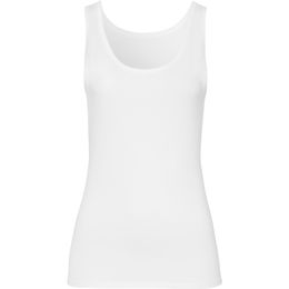 Hanro Cotton Sensation Unterhemd, breite Träger, für Damen, weiß, S