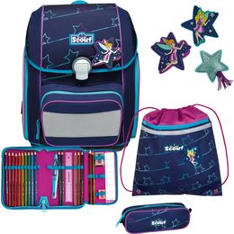 Scout® Schulranzen-Set, 4-tlg., blau