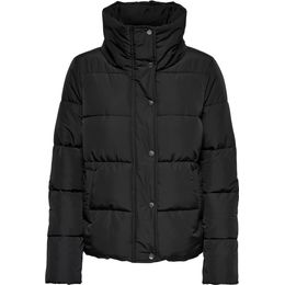 Only® NewCool Steppjacke, Stehkragen, für Damen, schwarz, M