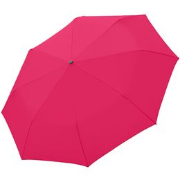 Doppler® Taschenschirm "Fiber Magic", einfarbig, für Damen, rosa
