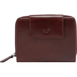 Braun Büffel BRAUN BÜFFEL Geldbörse "Arezzo", Querformat, Leder, für Damen, rot