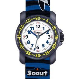 Scout® Kinderuhr "Action Boys 280376009", schwarz